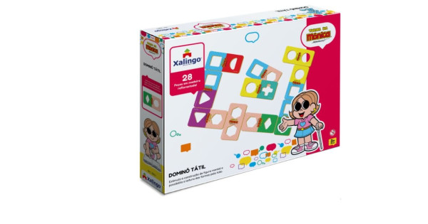 Dominó Tátil Turma da Mônica